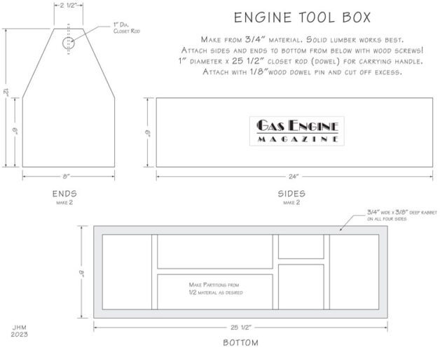 An Old-Fashioned Tool Box - Gas Engine Magazine
